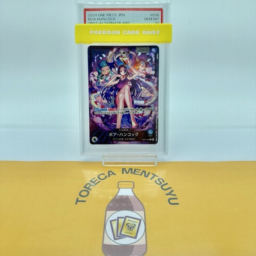 PSA 10 Boa Hancock OP07-038 ONE PIECE 500 YEARS IN THE FUTURE ALT ART L ...