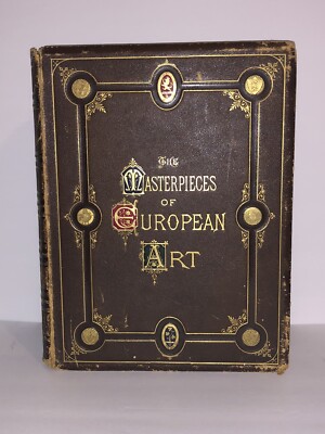 The Masterpieces Of European Art Antique Coffee Table Book Sandhurst ...