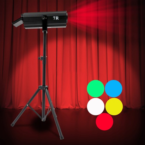 230W RGBW LED Follow Spot Light Beam Stage Spotlight Theater DJ Disco ...