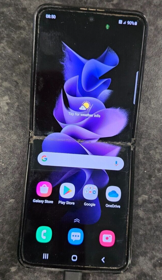 Samsung Galaxy Z Flip3 5G SM-F711B - 128GB - Phantom Black (Unlocked ...