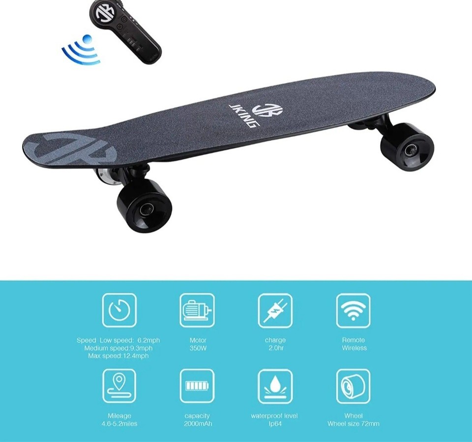 Electric Skateboard Electric Longboard with Remote Control Electric. | eBay