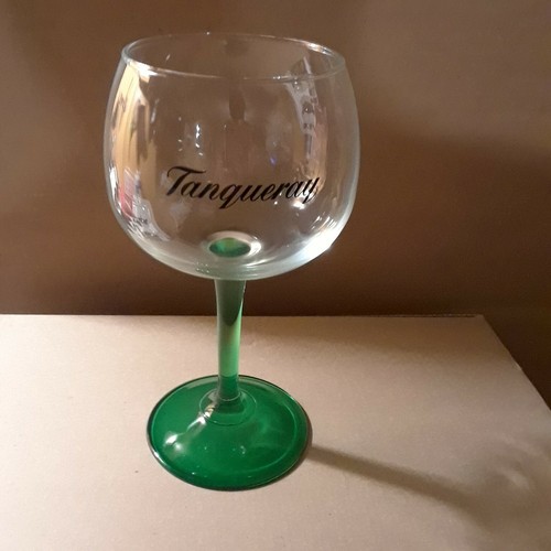 Tanqueray Copa Goblet Gin Cocktail Balloon Glasses with Green Stem New ...
