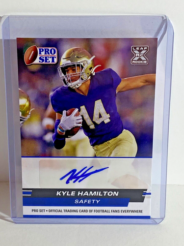 2022 Pro Set Football Autograph Kyle Hamilton PSA-KH3 ROOKIE | eBay