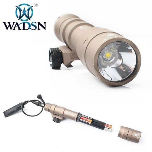 WADSN Tactical M600DF Dual Fuel LED Scout Light 1400Lumens Airsoft ...