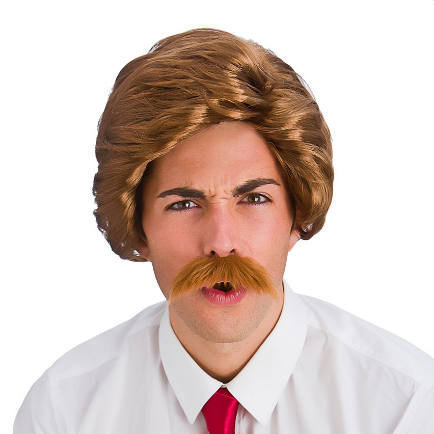 Funny News Reporter News Reader Anchor Man Ron Burgundy Fancy Dress ...