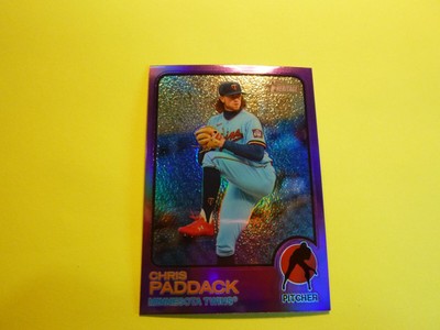Chris Paddack 2022 Topps Heritage Purple Chrome # 583 | eBay