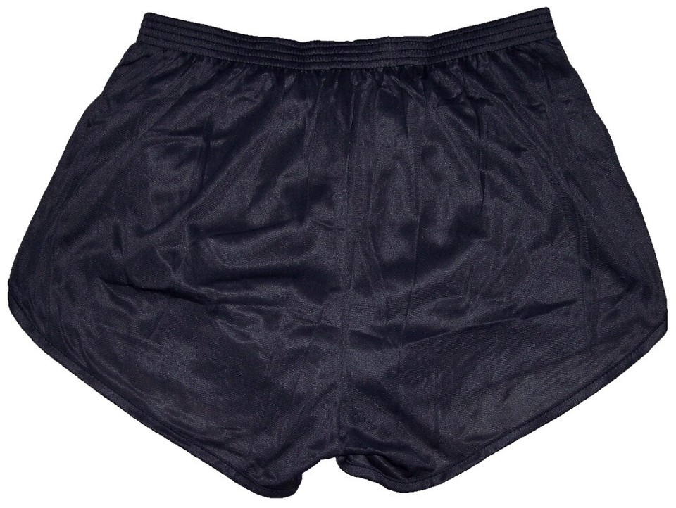 Black Nylon Soffe Ranger Panties Silkies Running Track Shorts Men's XL ...