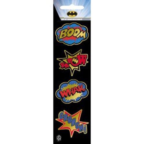 Batman Super Hero Bursts Metal 3d Stickers Set | eBay