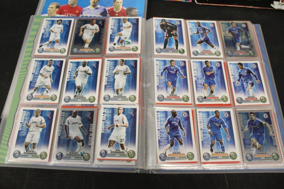 6.3kg Lot Of TOPPS/MERILIN/SHOOT OUT/PANINI Football Trading Cards ...