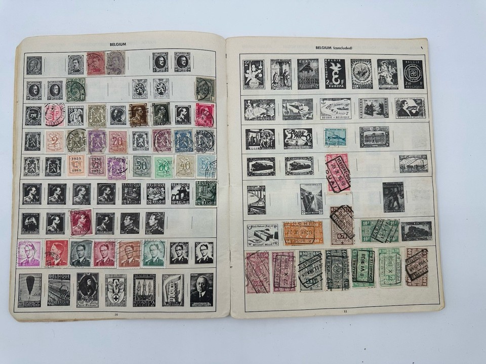 1960 The Explorer Stamp Album - 100’s of Stamps - Early US | eBay