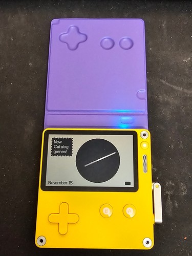 Playdate by Panic Handheld Gaming Console Boxed With Purple Cover With ...