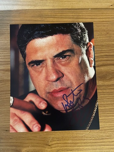 Vincent Pastore “Big Pussy” Signed 8x10 Color Picture From The Sopranos W/COA | eBay