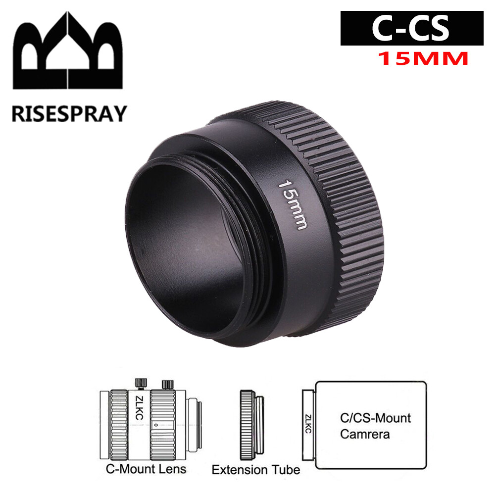 15mm C-CS Mount Lens Adapter Ring Extension Tube for CCTV Security ...