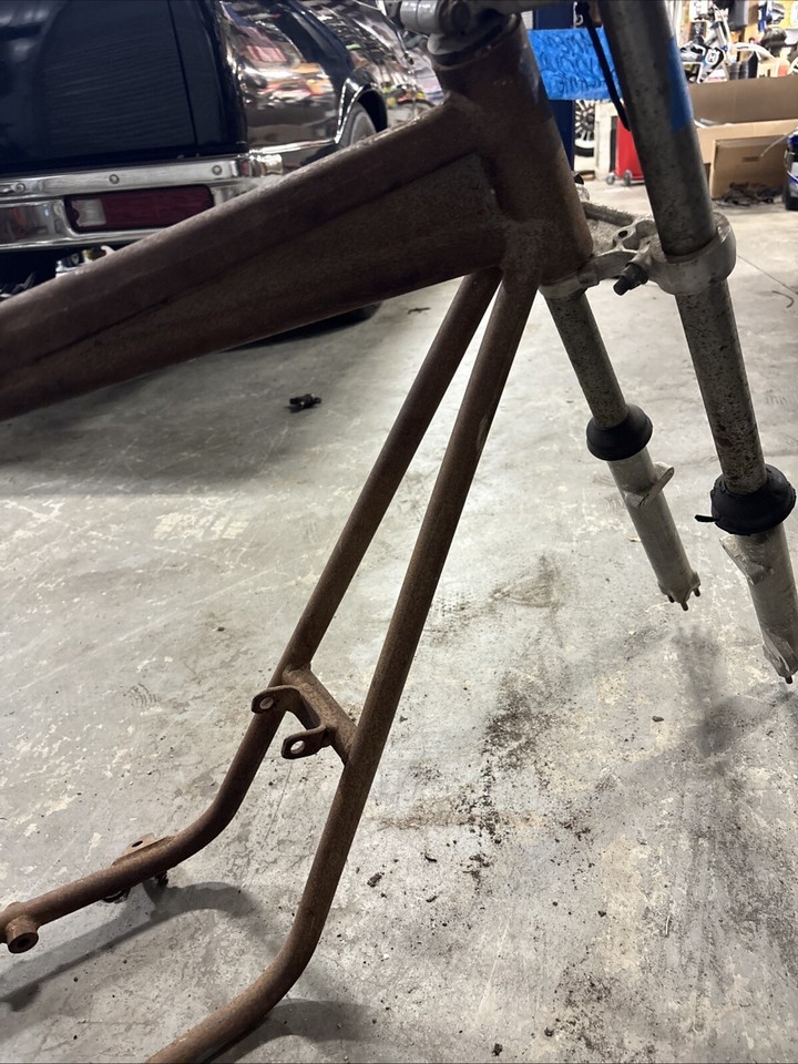 Triumph Bonneville Tiger 650 750 Unit Twins Amen Savior Chopper Frame ...