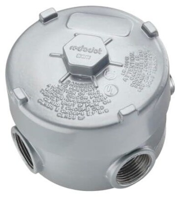 RED-DOT EXUN-1, Rigid Conduit Outlet Box, 1/2, 20.3 Cu Inch, Aluminum ...