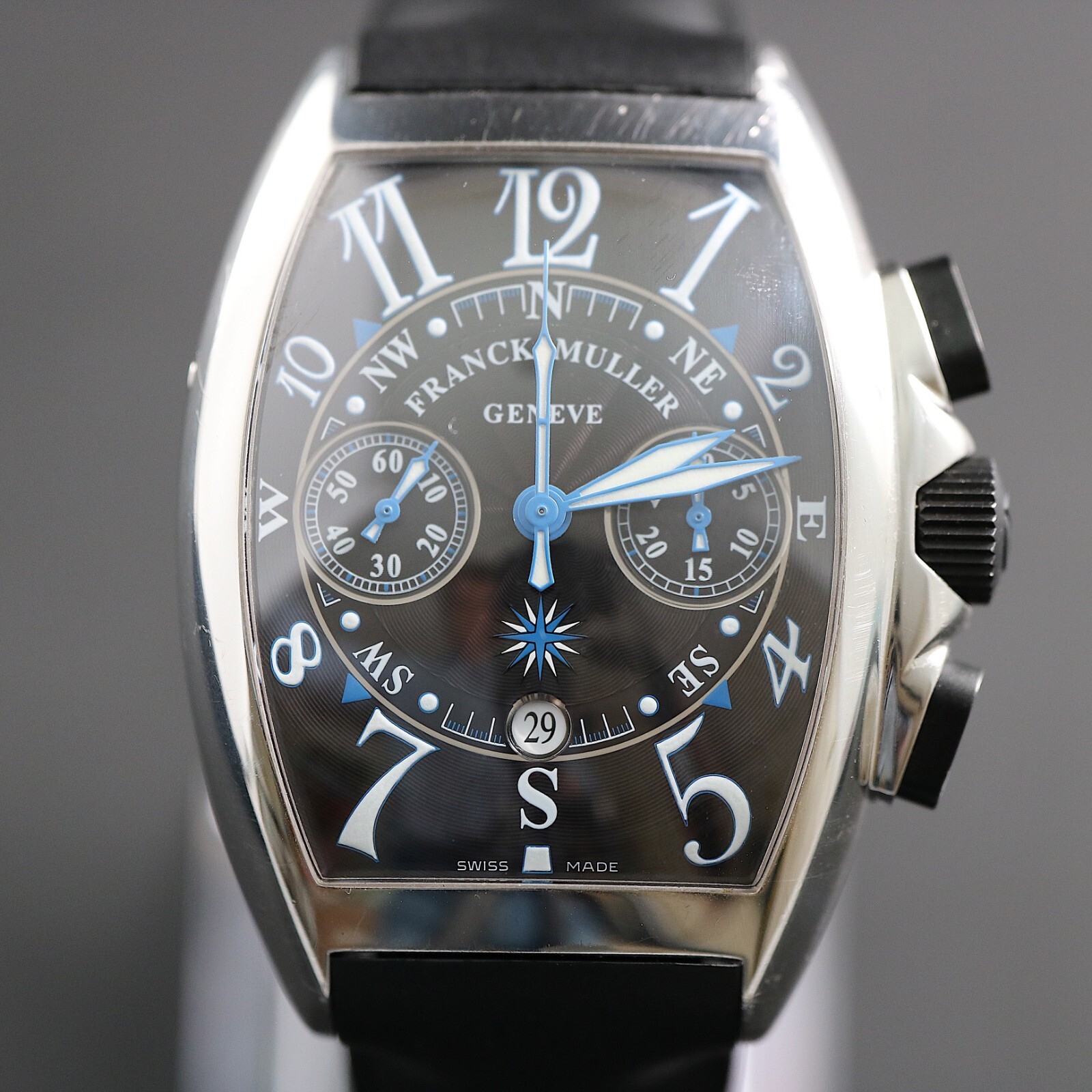 Franck Muller Mariner Chronograph 8080 CC AT - #126 – Automatic – SS | eBay