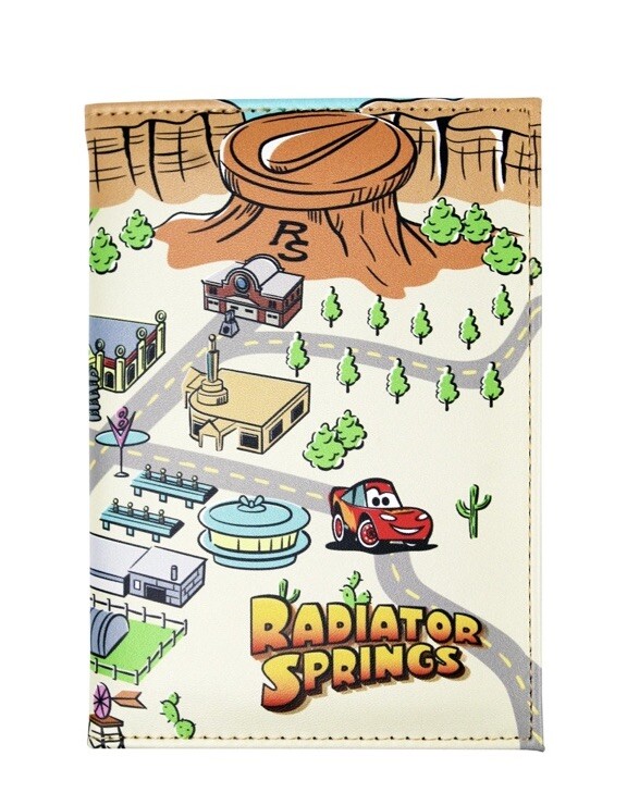 Disney Cars Radiator Springs Map