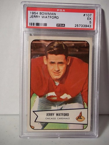 1954 Bowman - Jerry Watford #107 (RC) for sale online | eBay