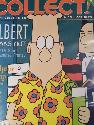 Dilbert Collect Magazine Sealed Vtg 1999 Cards NOS Tuff Stuff Star Trek ...