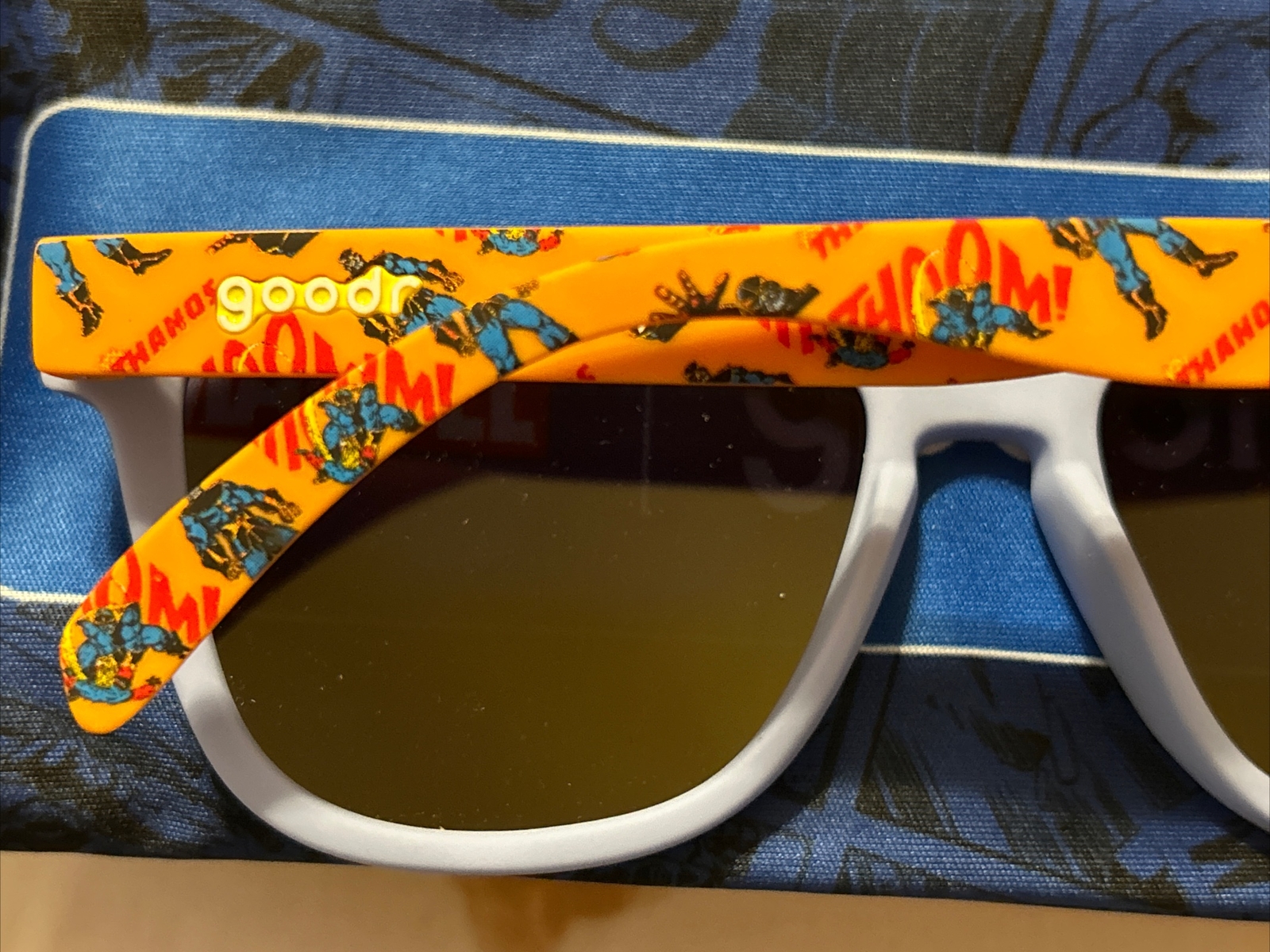 Goodr Marvel Captain America Snap Survivor Shades Running Sunglasses ...