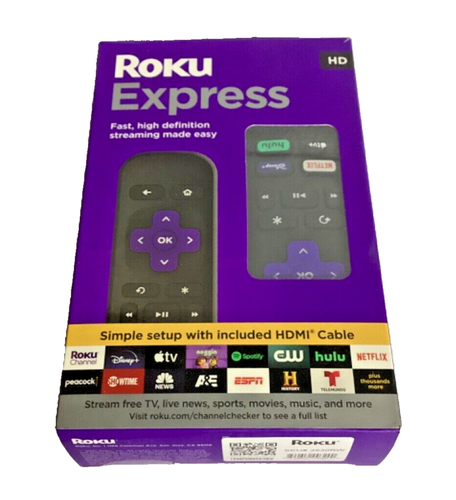 ROKU EXPRESS, HD With REMOTE CONTROL, BOX, HDMI | eBay