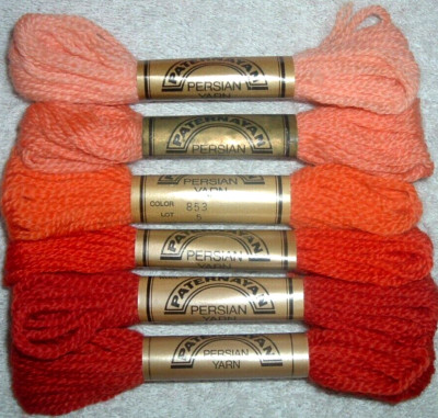 Paternayan Wool 3ply Persian Yarn Needlepoint Crewel 850 Spice 8yd ...
