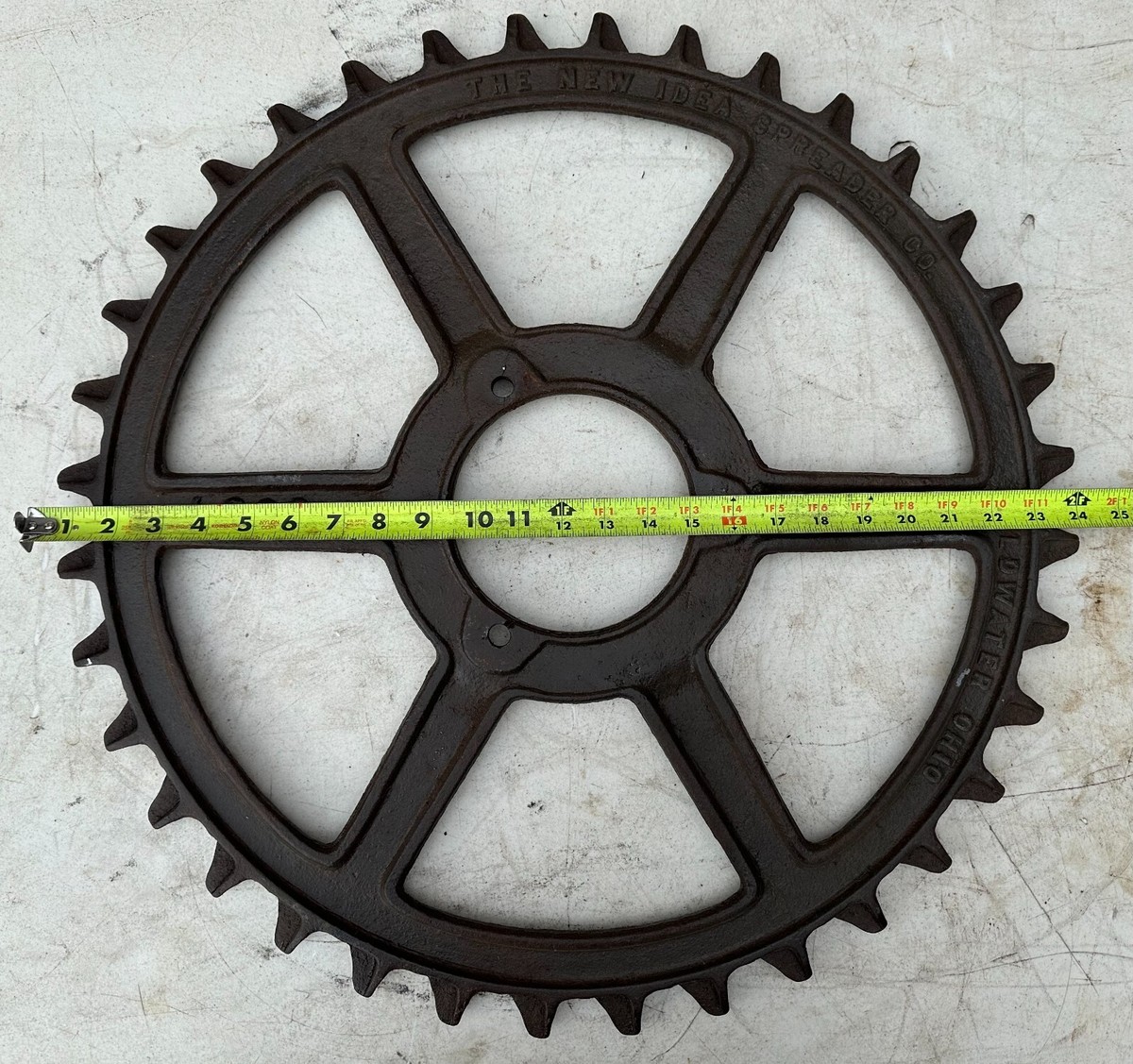 Vintage Industrial Gears Spin Time Industrial Brushed Metal Moving