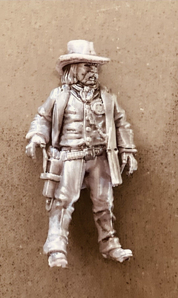 28mm Wild West Miniatures Lawmen Set of 7 Dead Man's Hand, Fistful of ...