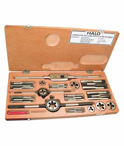 BRAND NEW HEAVY DUTY TAP AND DIE SET 1/8" TO 1-1/4" BSP- COMPLETE Box ...