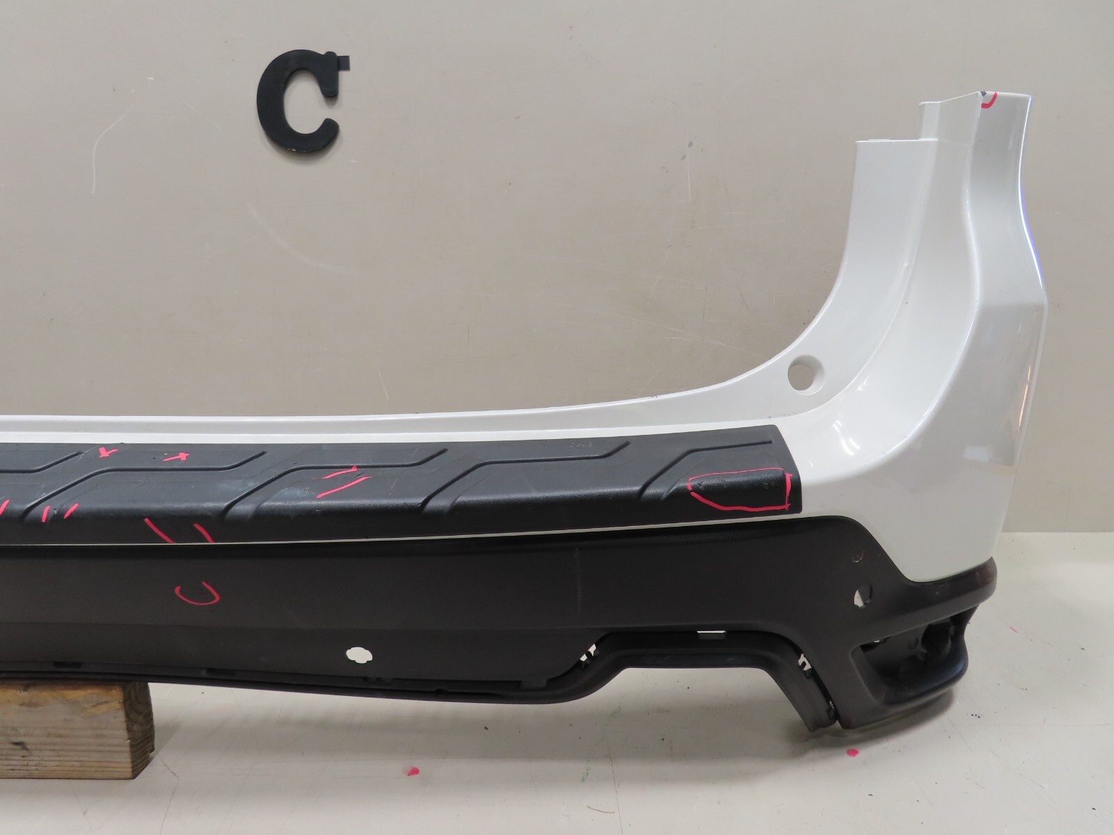 2019-2020 SUBARU FORESTER REAR BUMPER COVER PANEL W/ SENSOR HOLE OEM ...