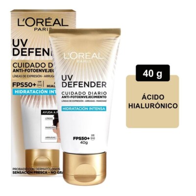 L'Oréal UV Defender facial cream daily care antiphotoaging intense ...