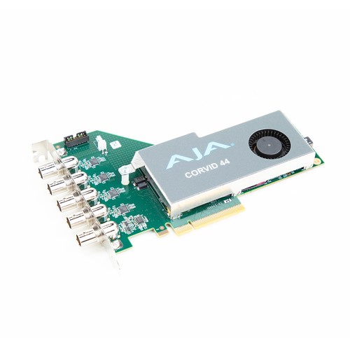 AJA Corvid 44 BNC Flexible Multi-Format I/O Card with Fan (Version 1 ...