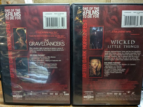 Gravedancers & Wicked Little Things (2 DVD LOT) After Dark Horrorfest ...