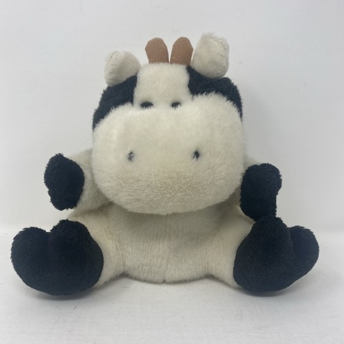 DGE Snuggie Hand Puppet Cow Toy Plush Vintage 1999 Stuffed Animal 9" | eBay
