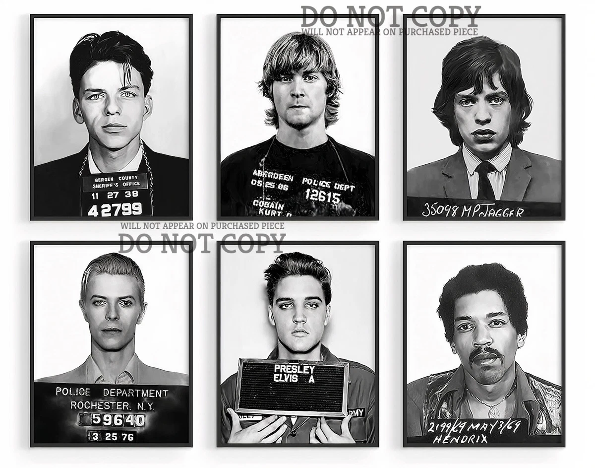 Real Celebrity Mugshots