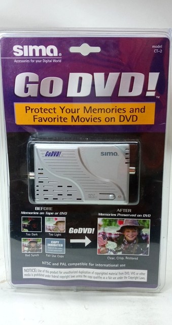 Sima CT-2 Digital Video Enhancer and Duplicator - Silver for sale ...