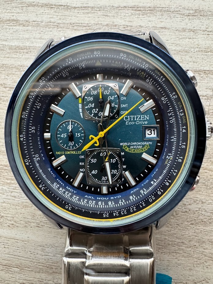 CITIZEN Blue Angels Men's Watch Stainless Steel Quartz Watch