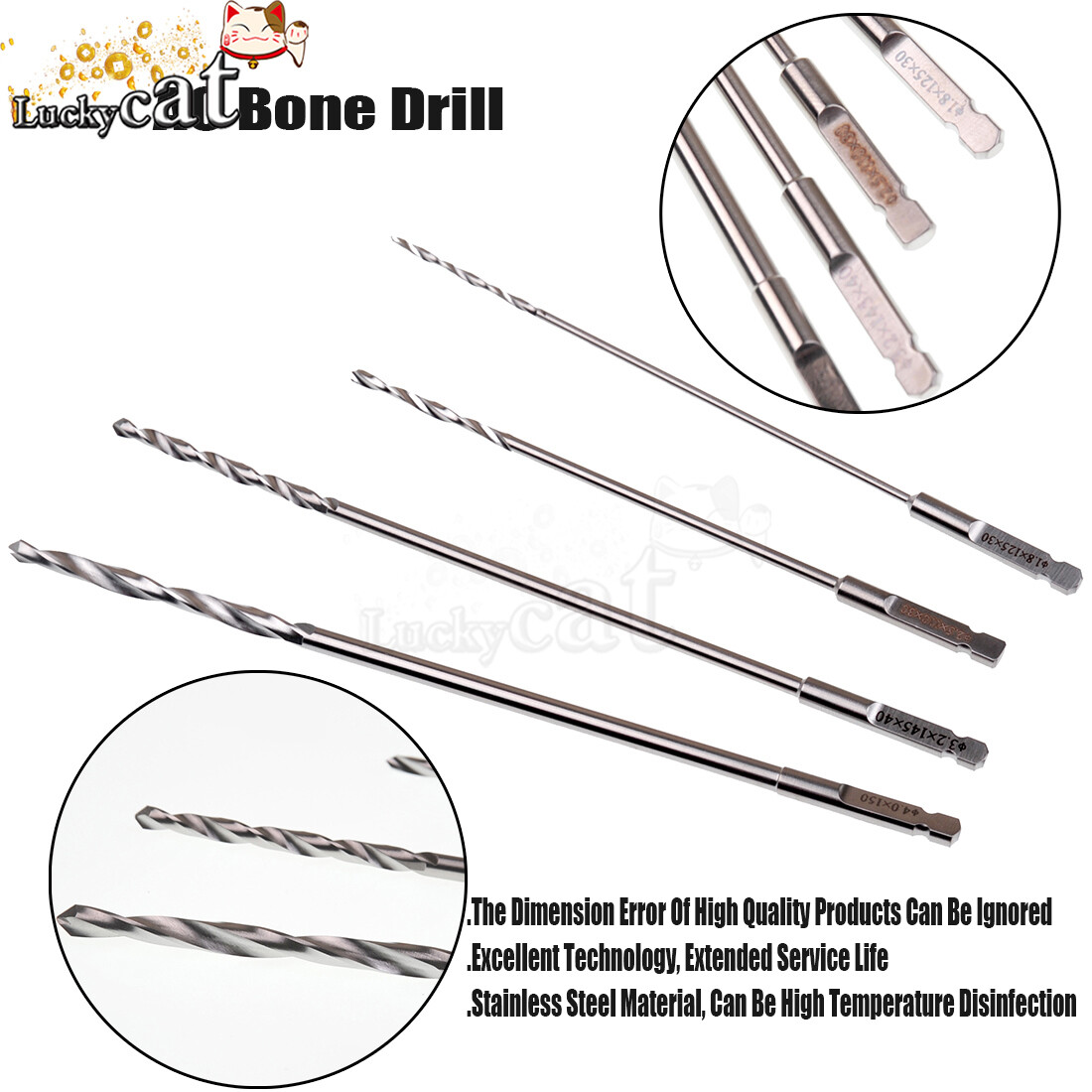 Orthopedic Surgical Bone Drill Orthopedic AO Quick Coupling Drill Bit ...