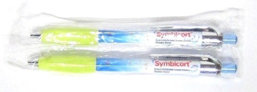 Drug Rep SYMBICORT Collectible Pharmaceutical Pens x 2 RARE | eBay