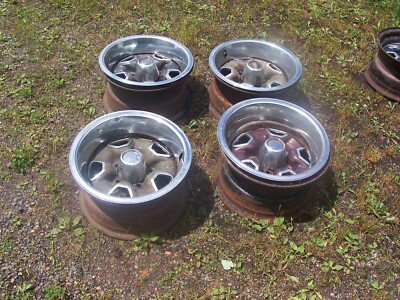 4 Oldsmobile 68 70 72 Cutlass 442 14x7 Rally Wheels rims SSII no ...