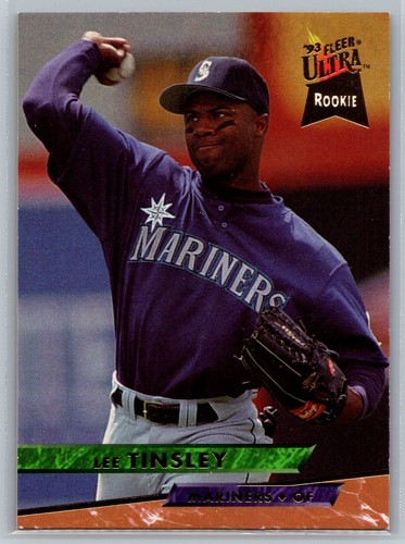 Lee Tinsley 1993 Ultra Rookie BASEBALL #624 Seattle Mariners | eBay