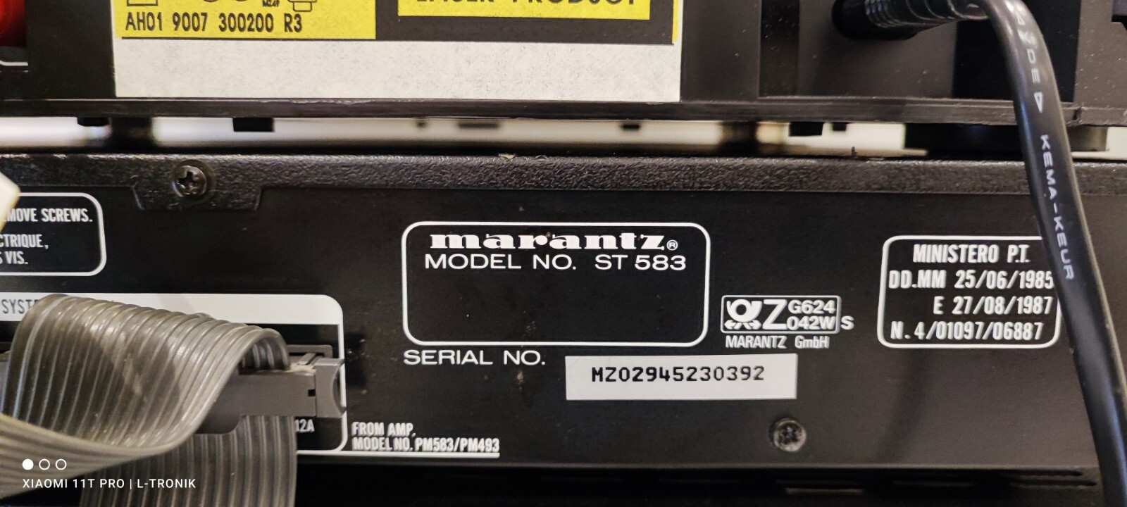 Marantz Hifi Anlage Pm 593, Cd 593, St 583 Defekt | eBay.de