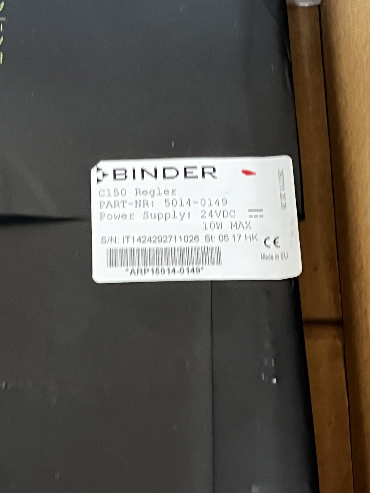 Binder 5014-0117 Circuit Board I/O MB1 (#40052) for sale online | eBay