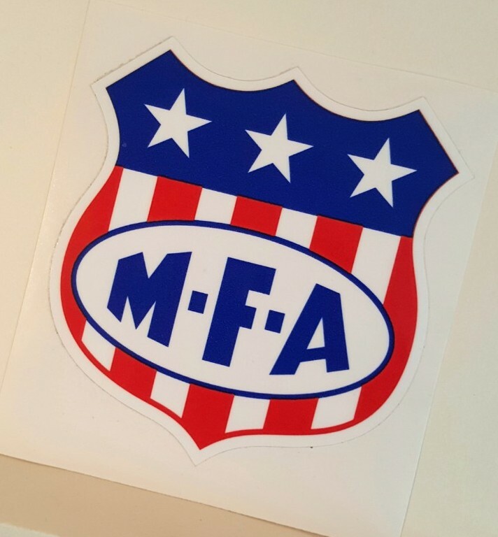MFA oil gasoline sticker decal hot rod rat vintage look car truck drag ...