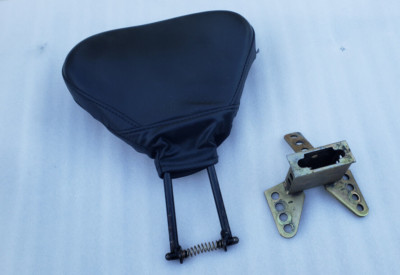 Genuine Harley Rider Backrest Pad and Bracket | eBay