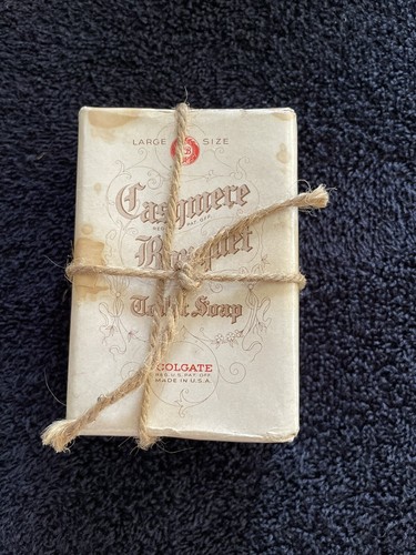 1920's Vintage Cashmere Bouquet Toilet Soap Colgate-Palmolive-Peet Co ...