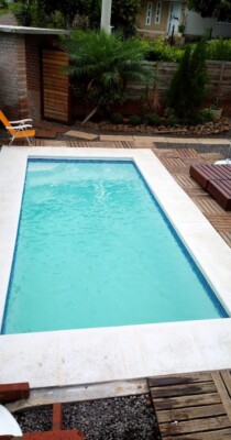 Fiberglass Pool Shell New Fiori 400 W/ ECOFINISH ( 7.6 X 13.1 X 4.7 ...