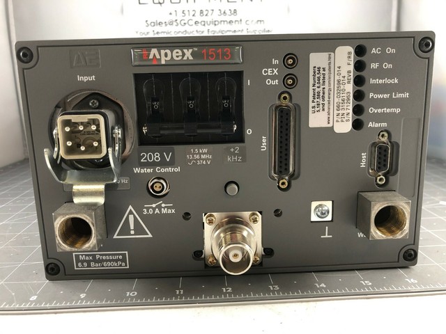 Advanced Energy Apex 1513 1.5kw 13.56mhz RF Generator for sale online ...