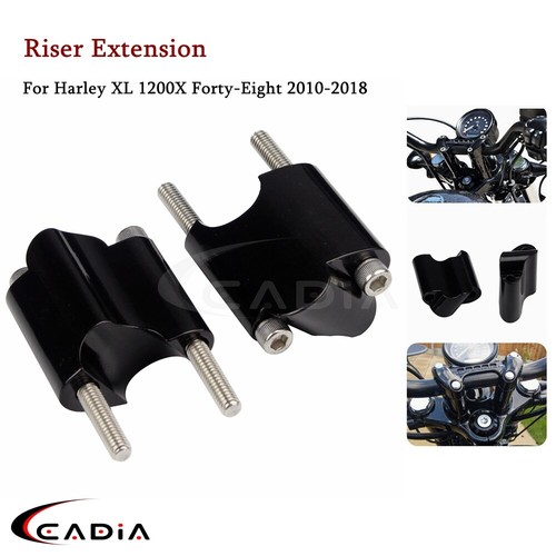 Pair 2'' Height Riser Extension Kit For Harley XL1200X Forty-Eight 1 ...