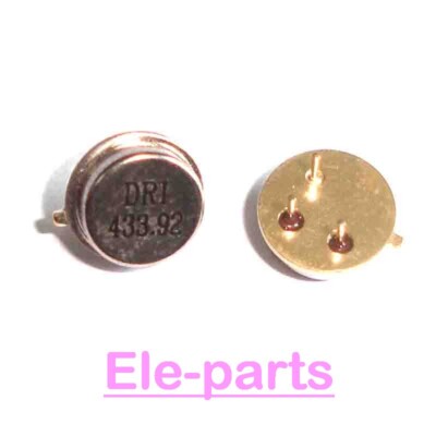 10 PCS 433.92MHz TO-39 433MHZ 433M 433.92M RF SAW Filter R433.92 ROUND ...